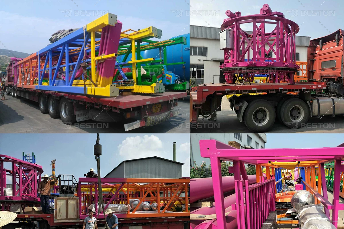 Fairground Attraction - Flying Tower Rides Amusement Park Product