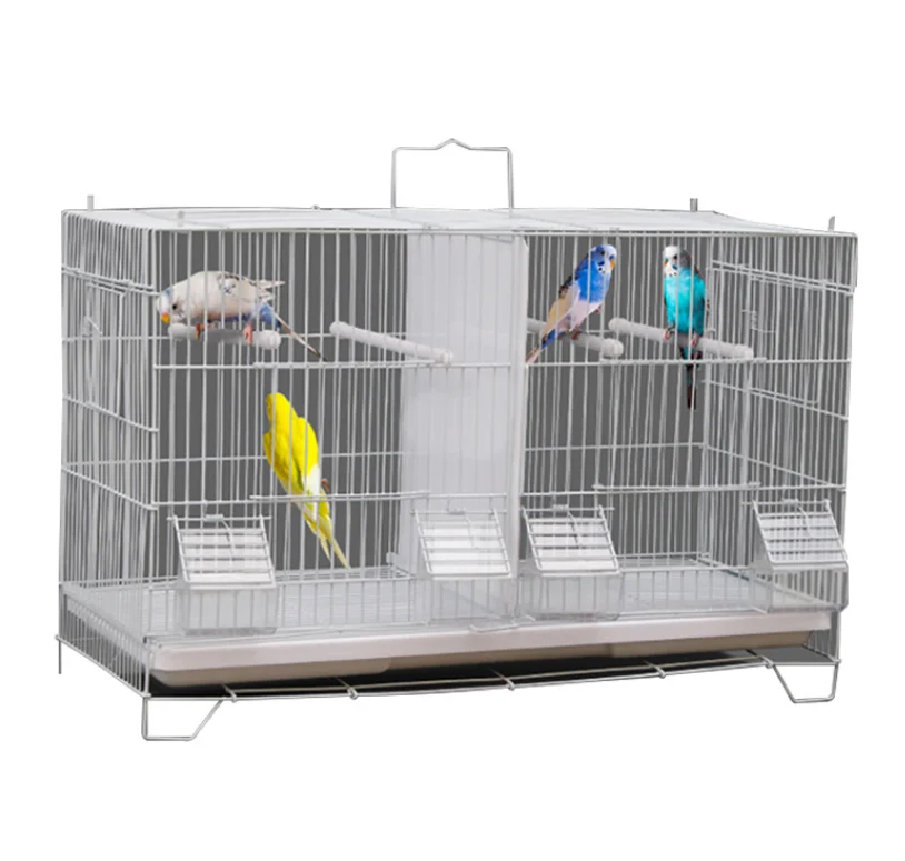 Sample Free Galvanized Anti Rust Bird Cage For Parrot Birds With All ...