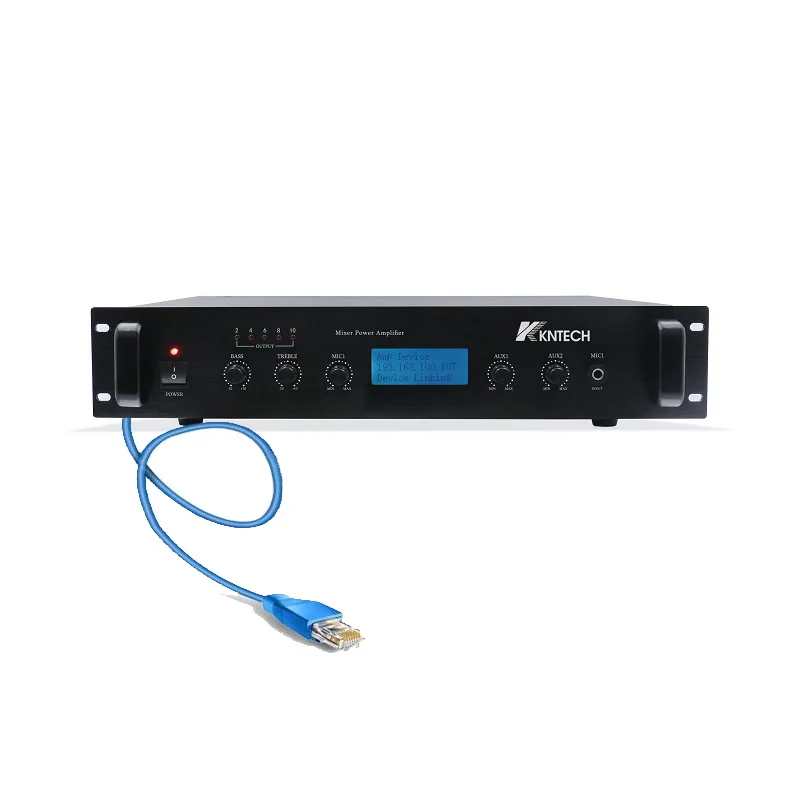 VoIP Connector Amplifiers IP Amplifier SIP IP-based Power Amplifier for ...