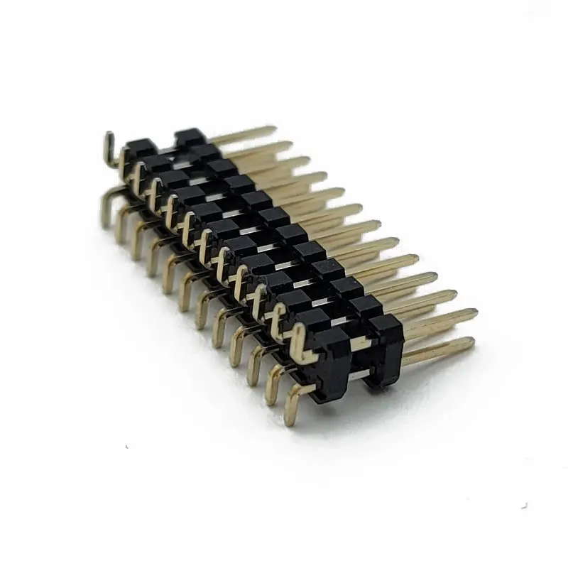 Pin Header 2mm Pitch Double Row Male Connector 24 Pin Header Connector ...