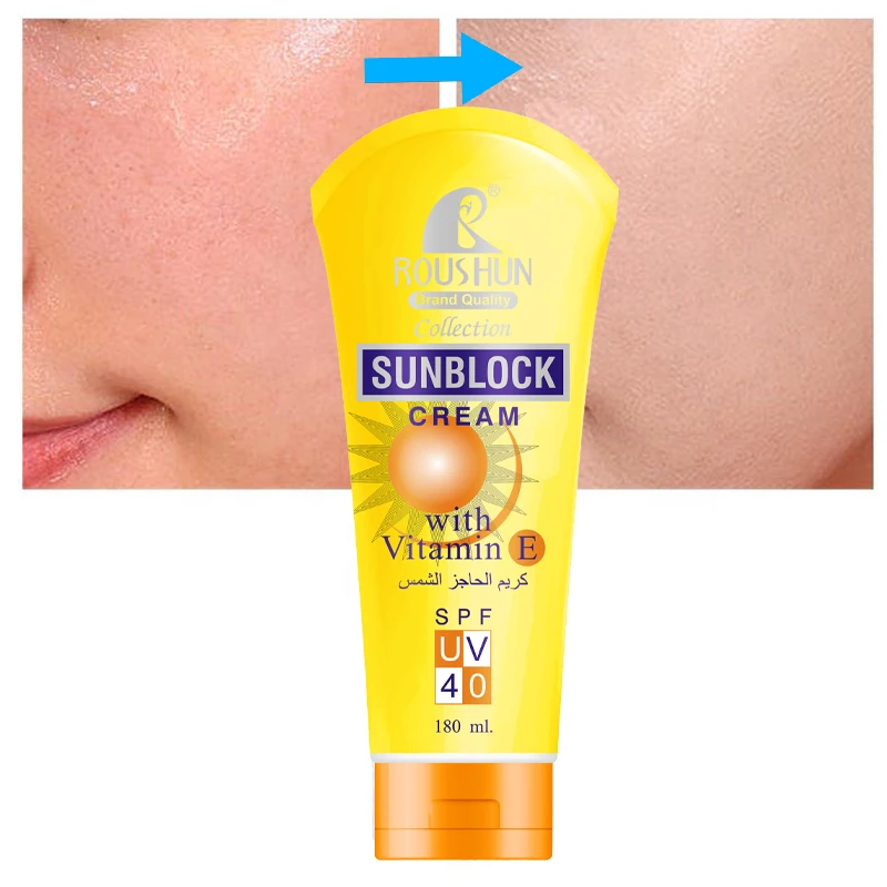 ROUSHUN Sunblock Cream - UV Protection with Vitamin E