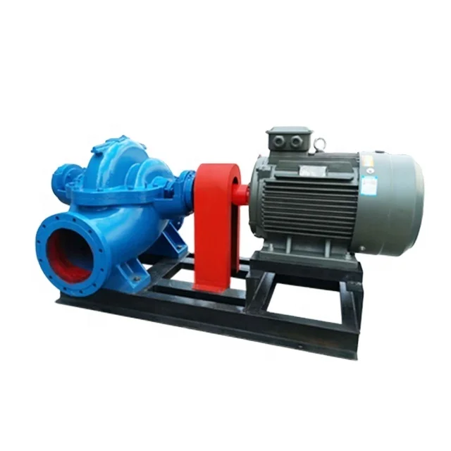 Axially split pump Single stage double suction centrifugal pump Double ...