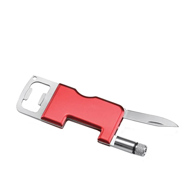 5 in 1 Multi Tool Key Chain - Versatile Mini Screwdriver