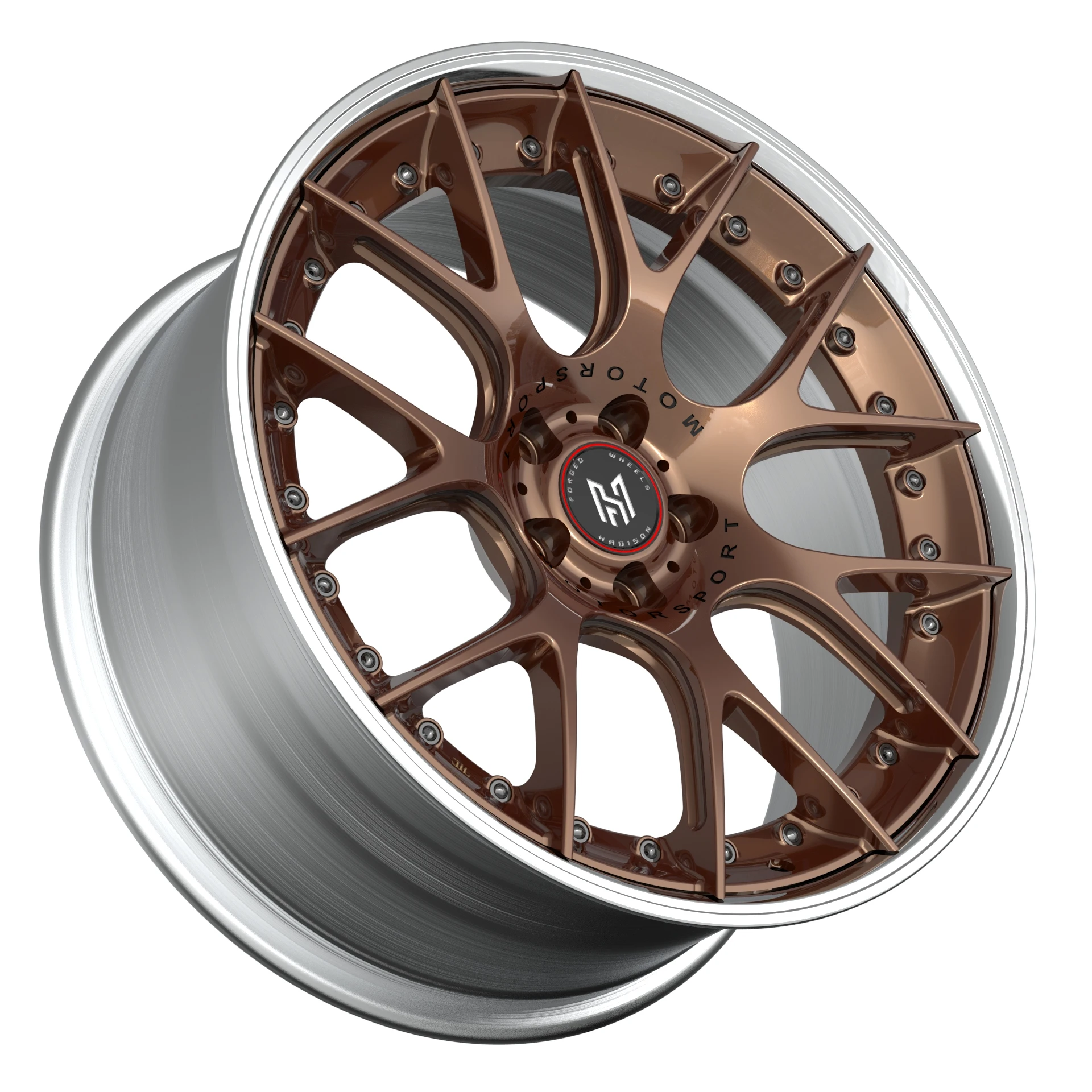 HADISON HD2P1025 Custom 2-Piece Forged Wheel 18 19 20 21 22 23 24 Inch ...