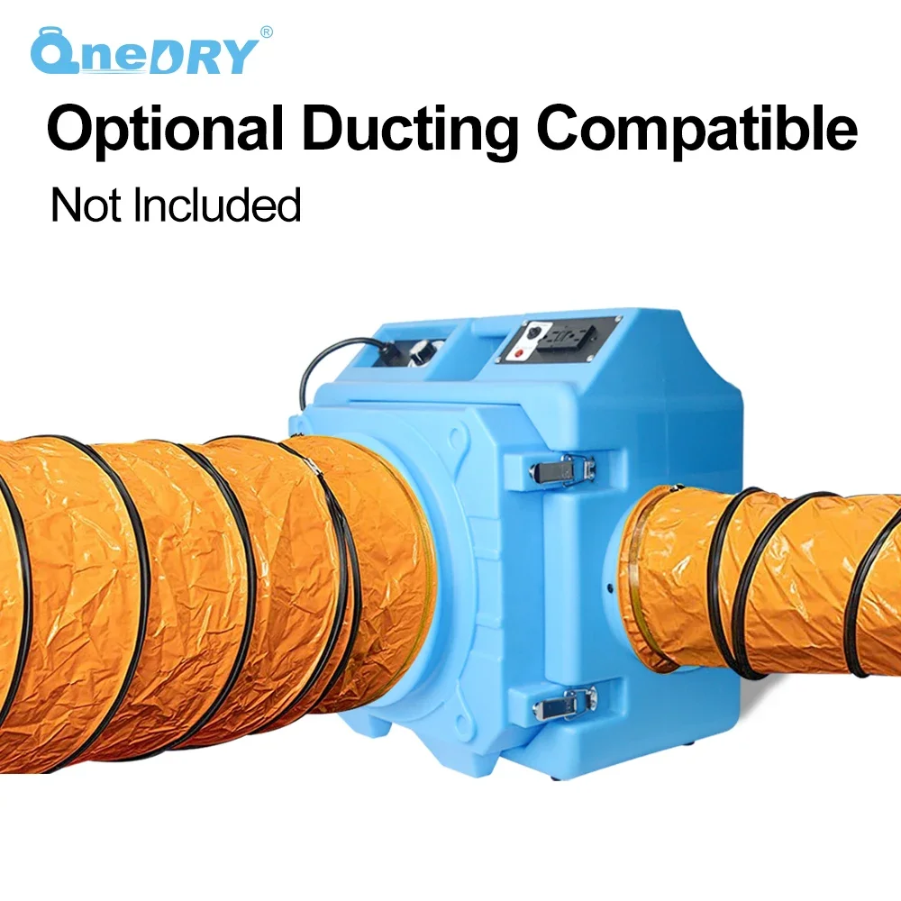 Portable Hepa 800cfm Roto Molded Unbreakable Housing Heavy Duty ...