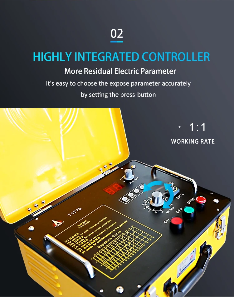 Portable Industrial X-ray Machine 300kv Glass X-ray Tube Generator X ...