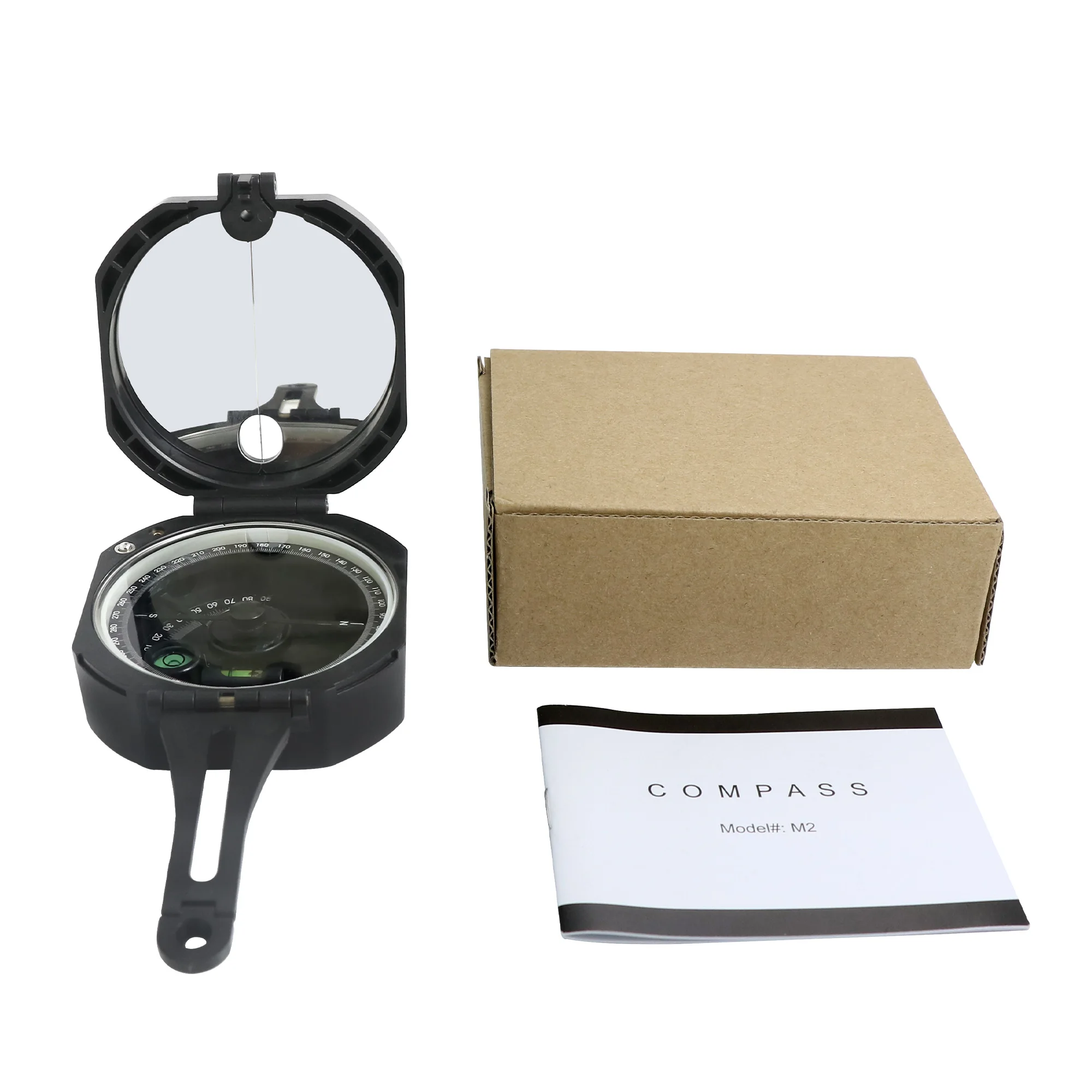 Professional Geological Compass Lightweight Outdoor Survival Multi ...