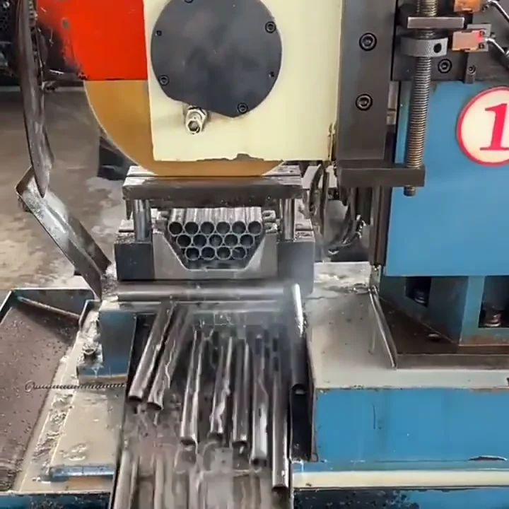 Small Diameter Square Pipe Cutting Machine Copper Stainless Steel Metal ...