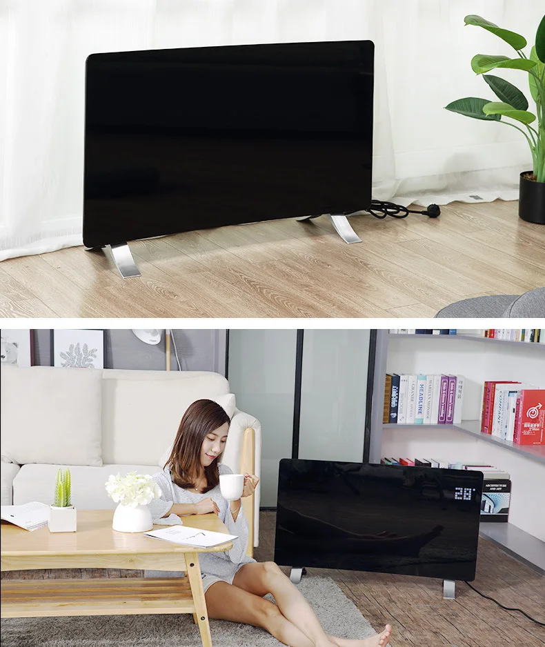 Mywarmstar Panel With Wifi Control Room Bathroom Fast Heating Standing ...