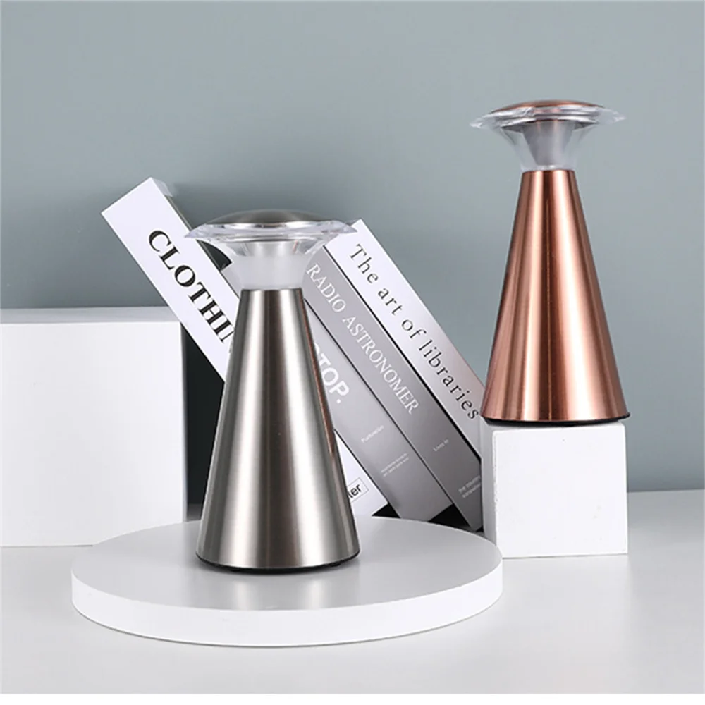 Led Cordless Table Lamp Touch Sensor Dimming Bedside Lamp Usb ...