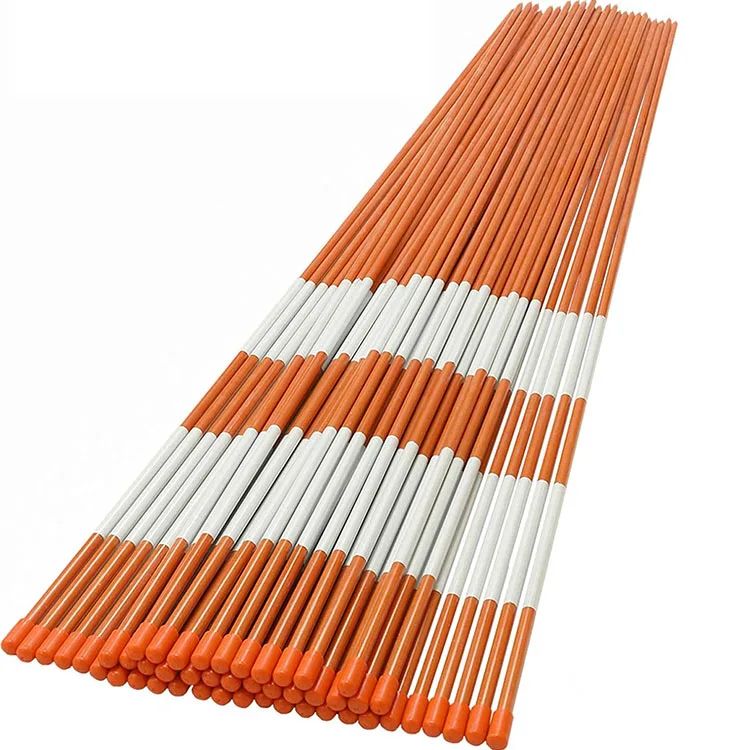 Fiberglass Marker Reflective Driveway Markers Orange Solid Driveway ...