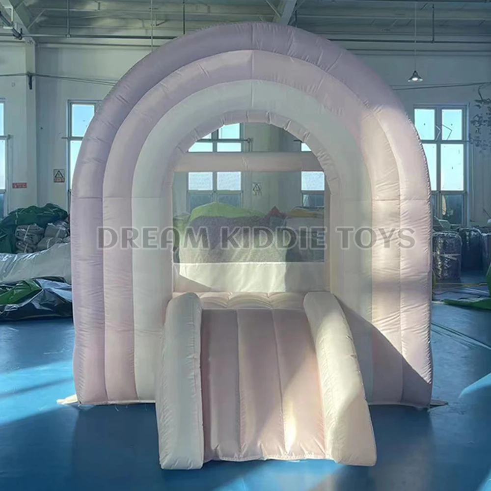 Factory Rainbow Bounce House Pastel Jumping Castle Mini Bounce Pastel ...