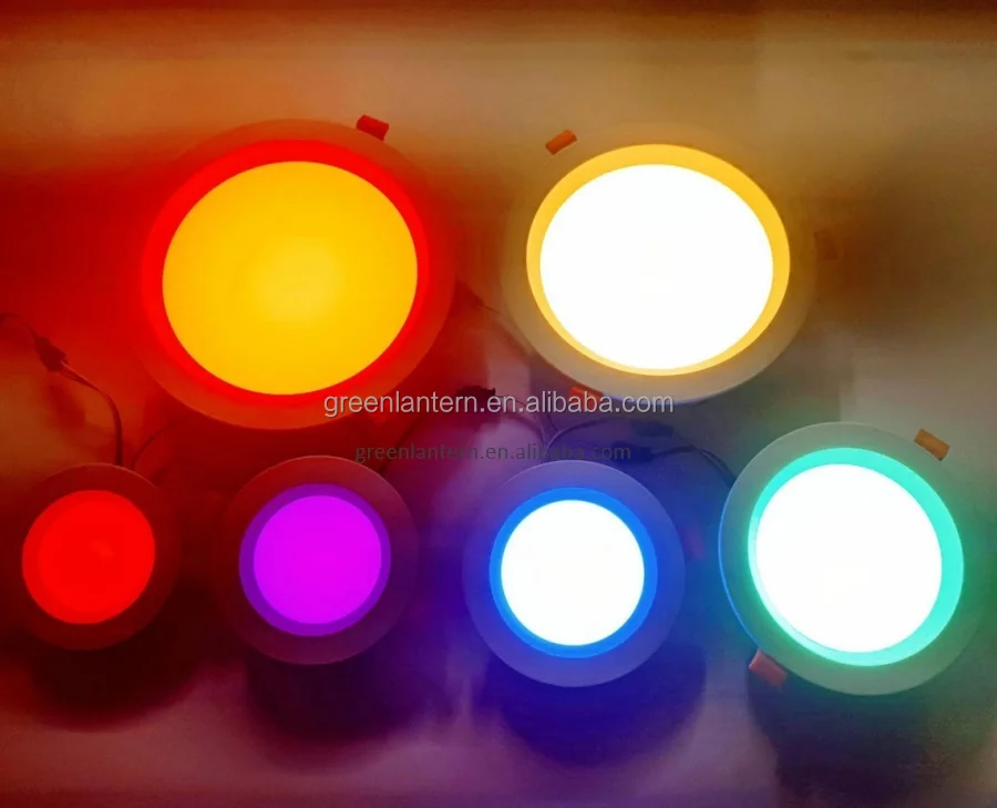 24V WS2811 Addressable RGB LED Downlights for Hotels & Living Rooms