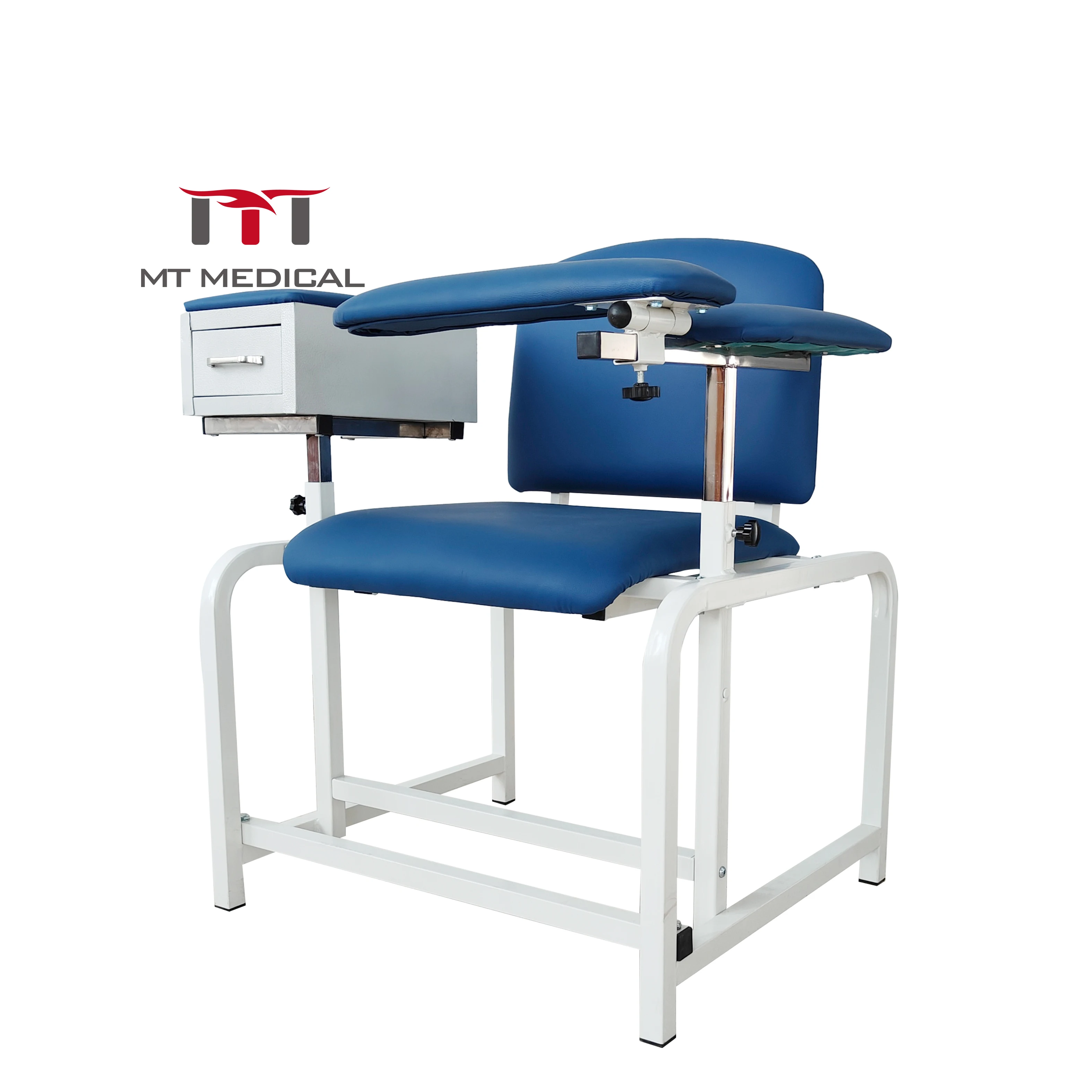 Manual Portable Hospital Instruments Simple Blood Collection Chair ...