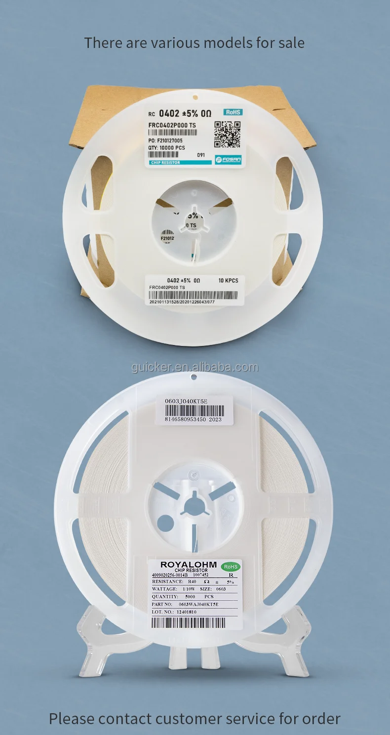 0201-2512 All size resistance smd resistors electronic components 10 ...