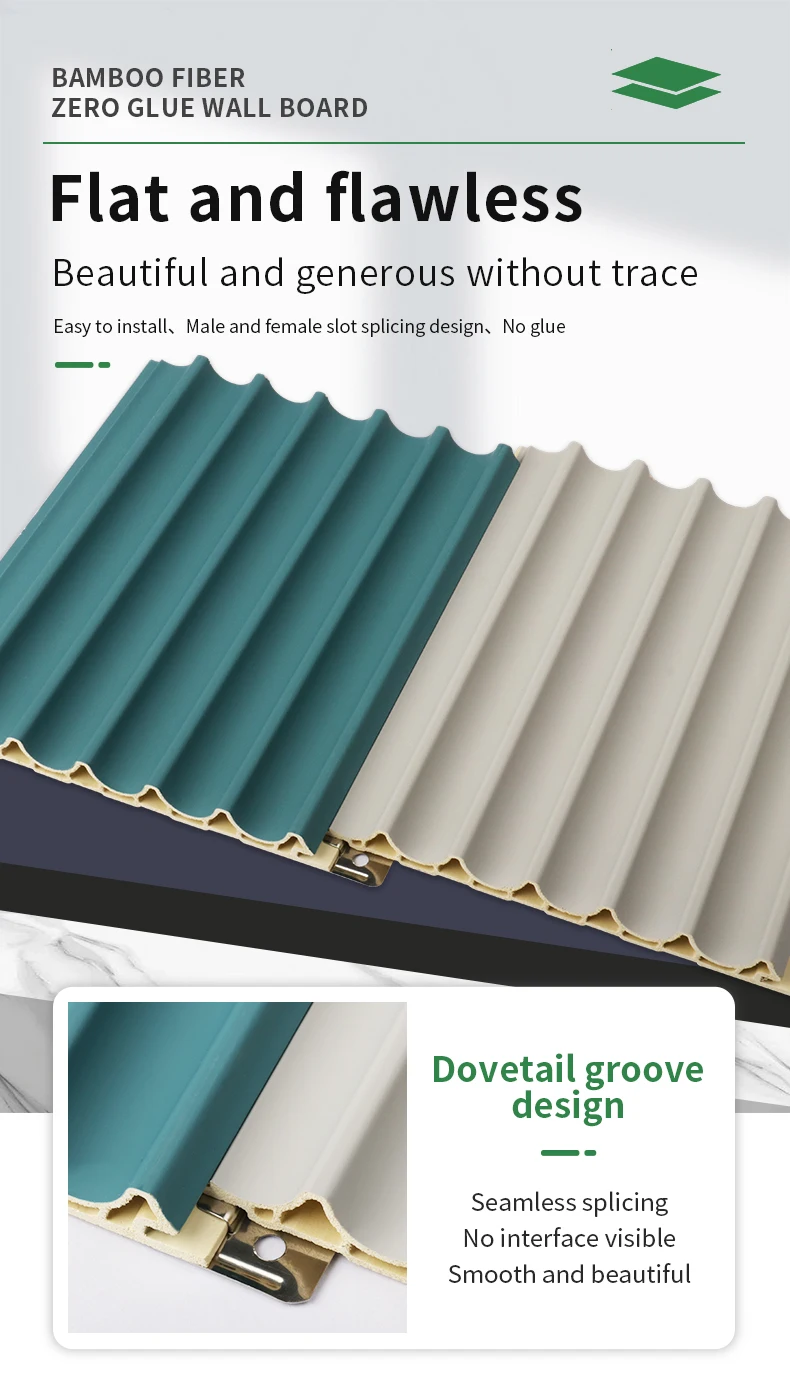 Modern Curved Decorative Wall Panel - WPC3D Cladding