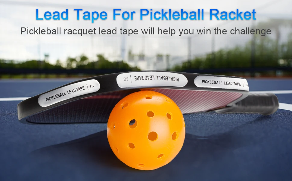 Pickleball Racket Lead Tape Weights - Adjust Paddle Balance