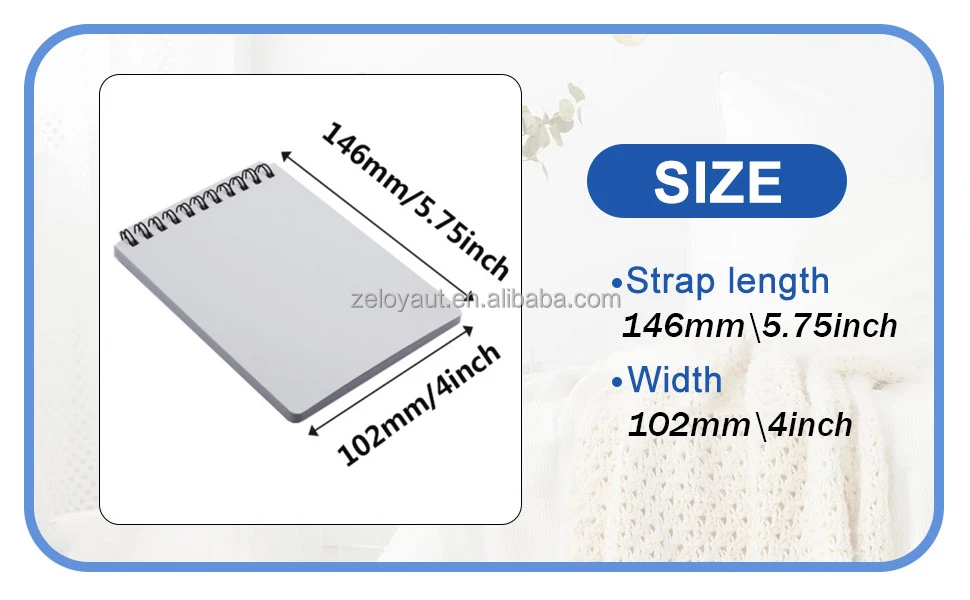 Zeloyaut Premium Sublimation Blank A6 Notebook With Pet And Pater ...