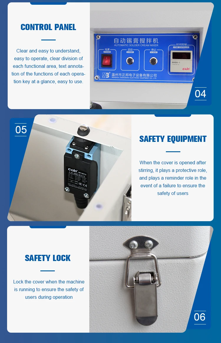 ZB500S SMT Pcb Solder Paste Mixer - Efficient & Reliable