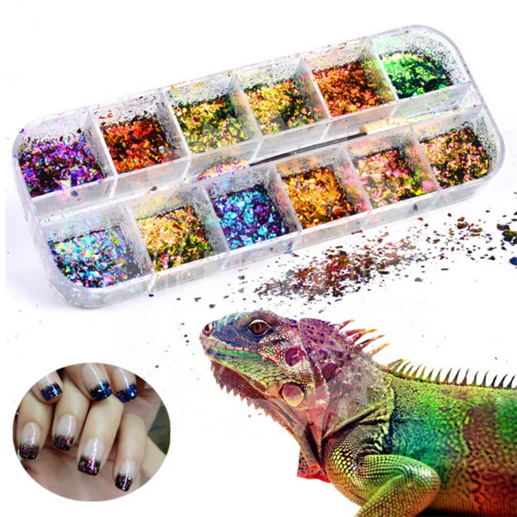 Chameleon Flakes Peacock Pigment Powder Mica Chameleon Chromeflair ...