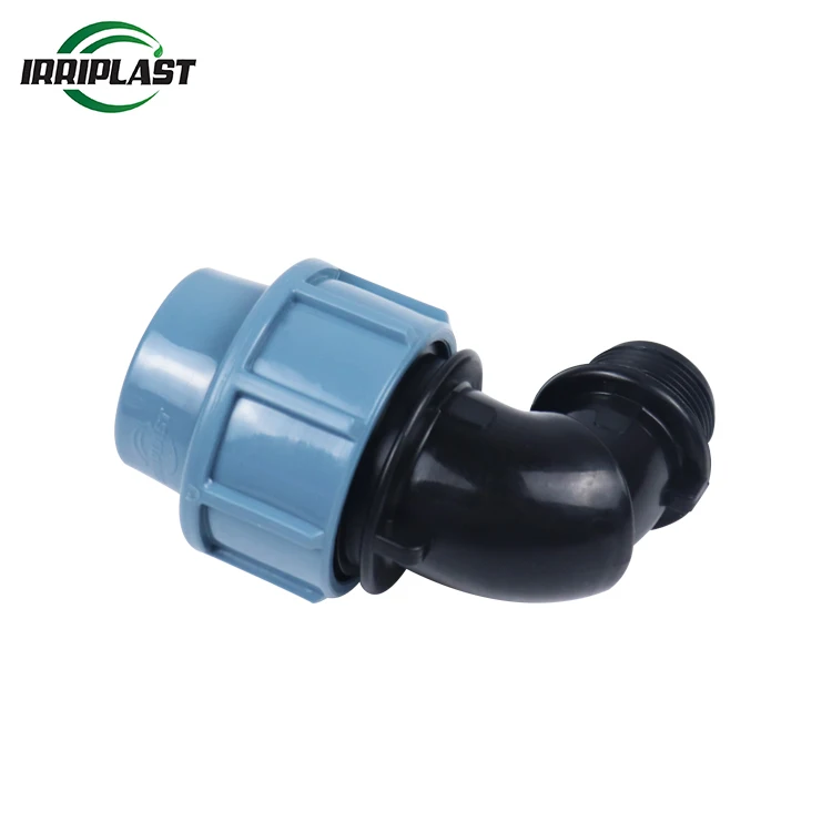 Hdpe Plastic Water Pipe Quickly Fitting Pp Compression Fitting Male ...