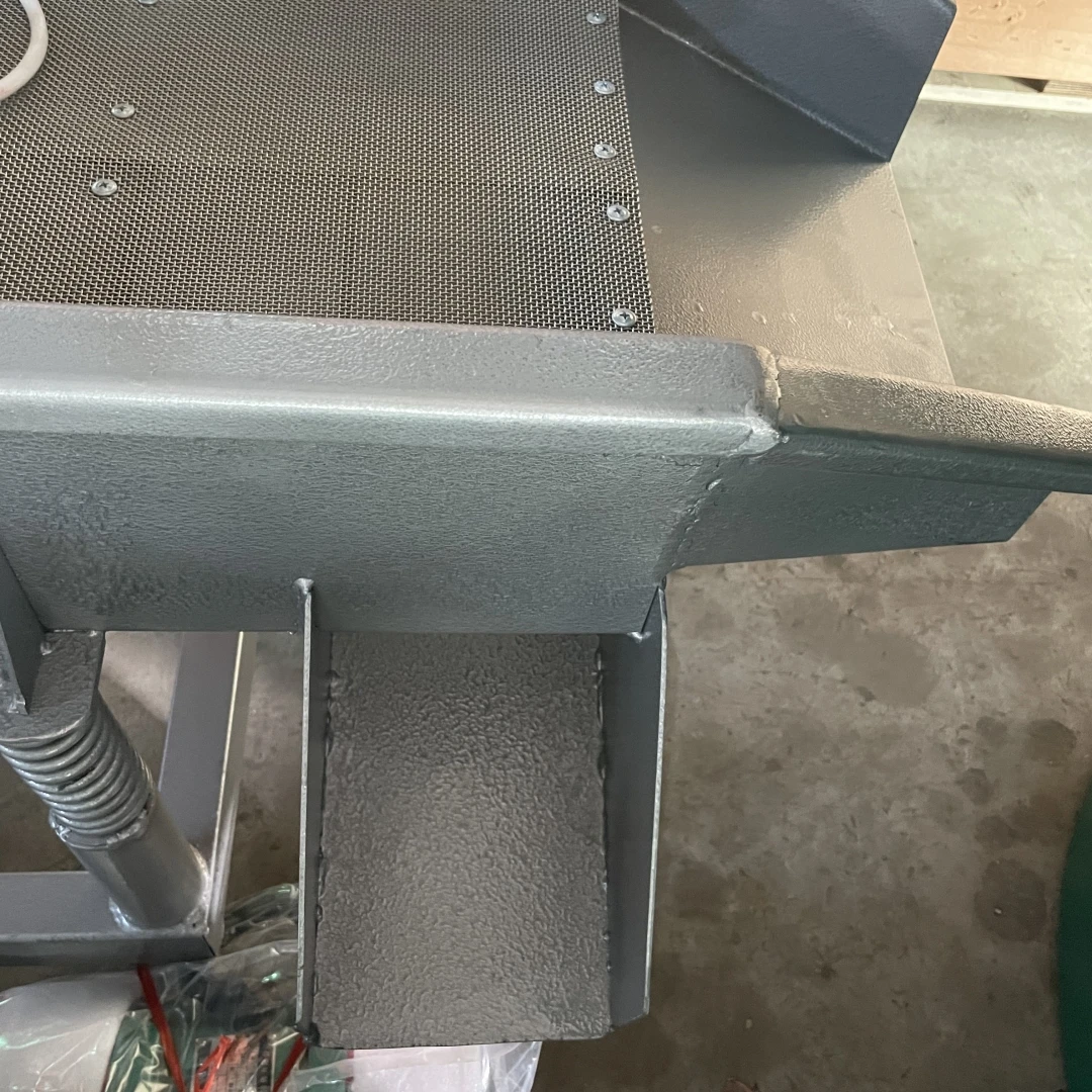 Linear Vibrating Sieve Machine With Motor For Grain Sorting Sifting ...