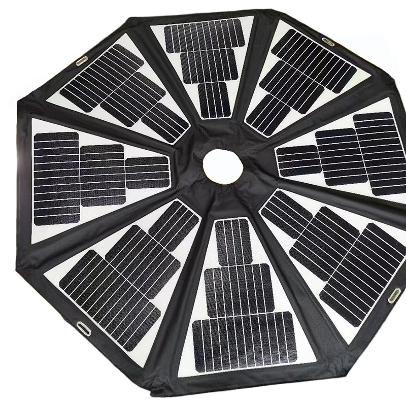 Accept Customization Solar Energy Advantages Foldable Powered Umbrella ...