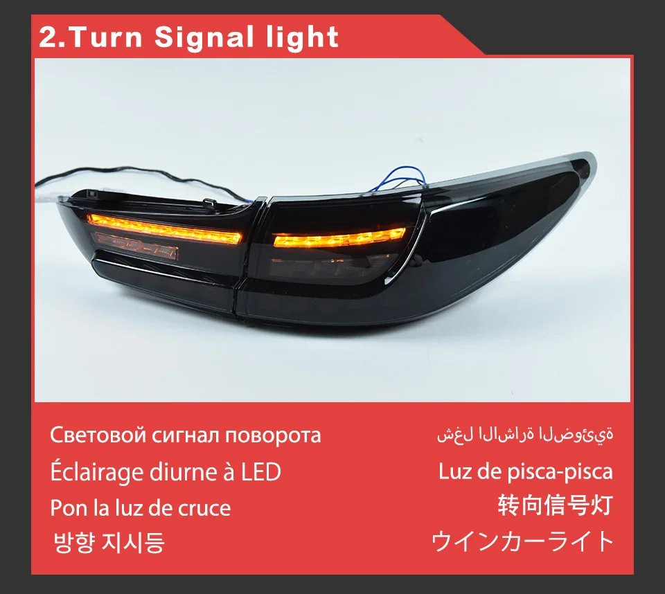 Car Lights For Mazda 6 Led Tail Lamp 2012-2019 Mazda6 Atenza Tail Light ...