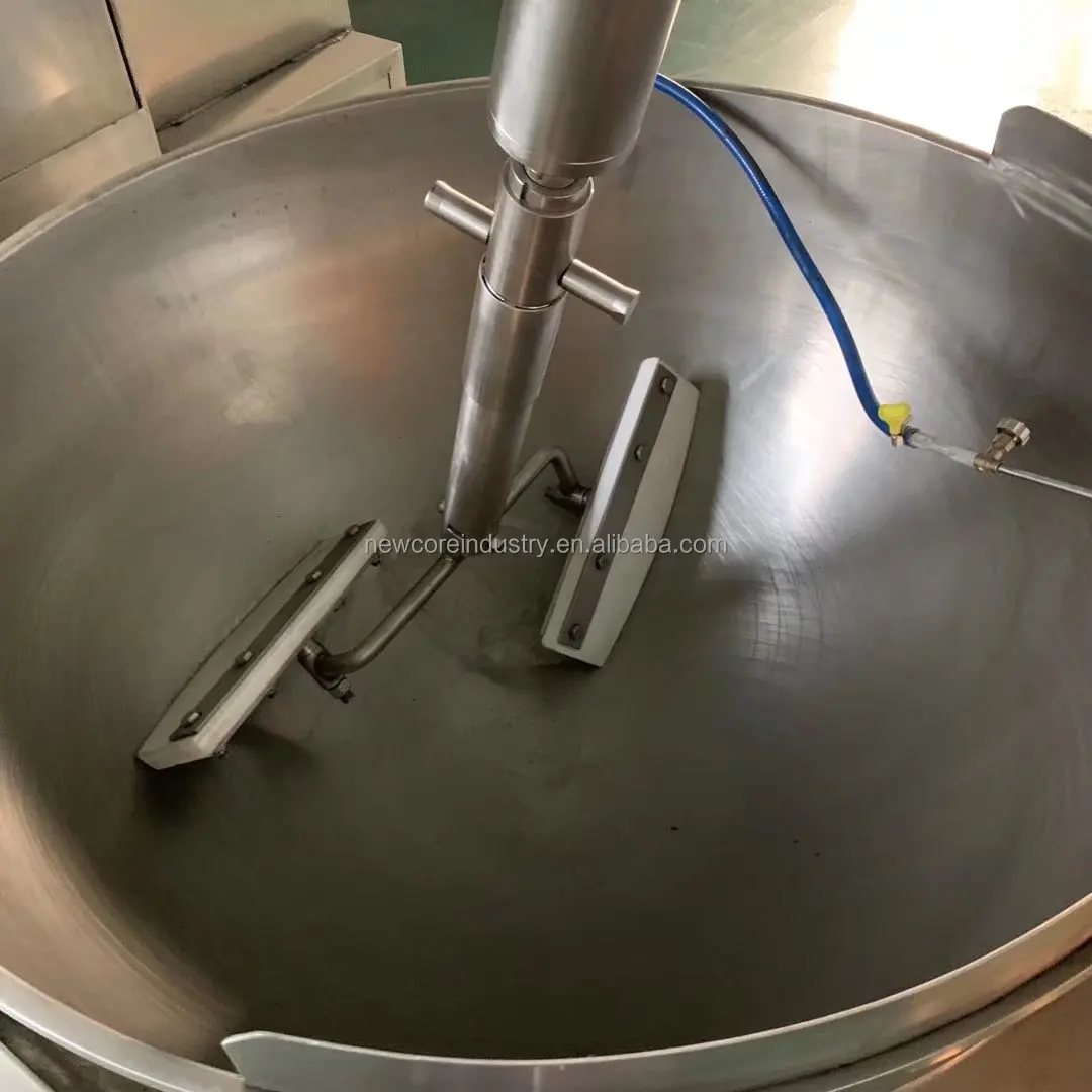 Steam Cooking Jacketed Kettle With Agitator - Buy Cooking Kettle ...