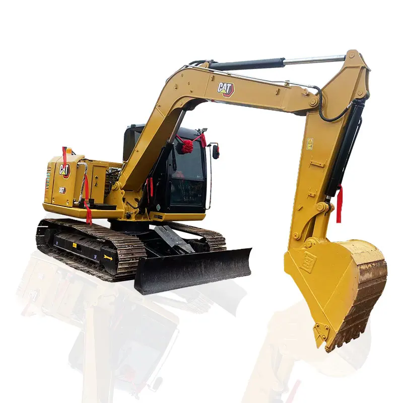 Used Cat307e 7ton Digger Excavator Used Engineering Construction ...