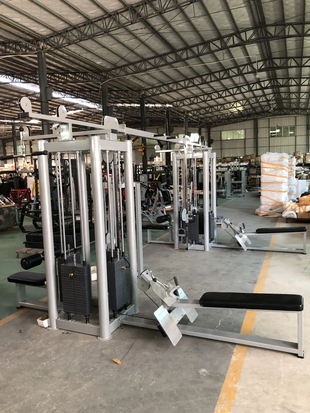 Jungle 8 Station Multi Gym Functional Training Strength Machine Body ...