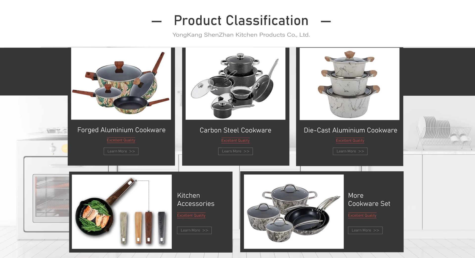 Yongkang Shenzhan Kitchen Products Co., Ltd. - Cookware, Forged ...