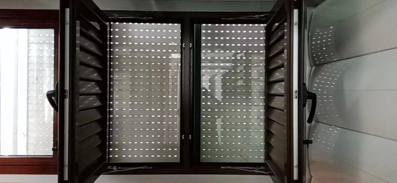 6063-T5 Automatic Louvre Window - Adjustable Aluminium Sunshade