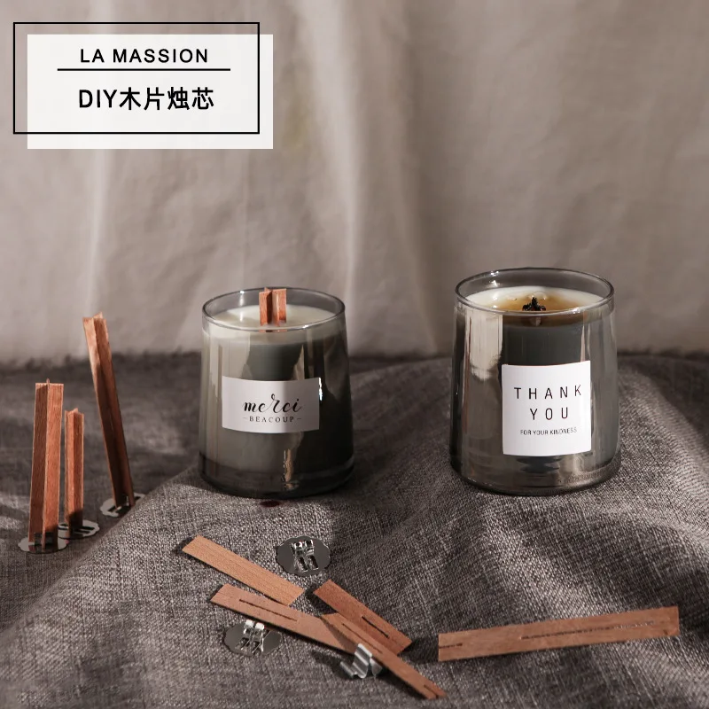 Factory Wholesale Supply Of Wooden Wax Wick For Scented Candles Cup Wax ...