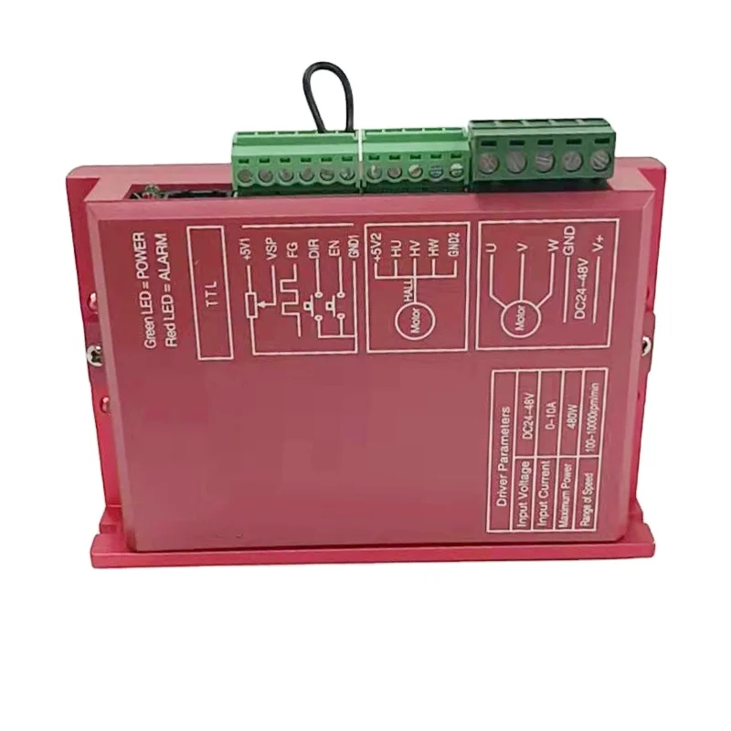 Bldc Motor Driver 48v 10a Low Voltage 480w Brushless Dc Motor Driver ...