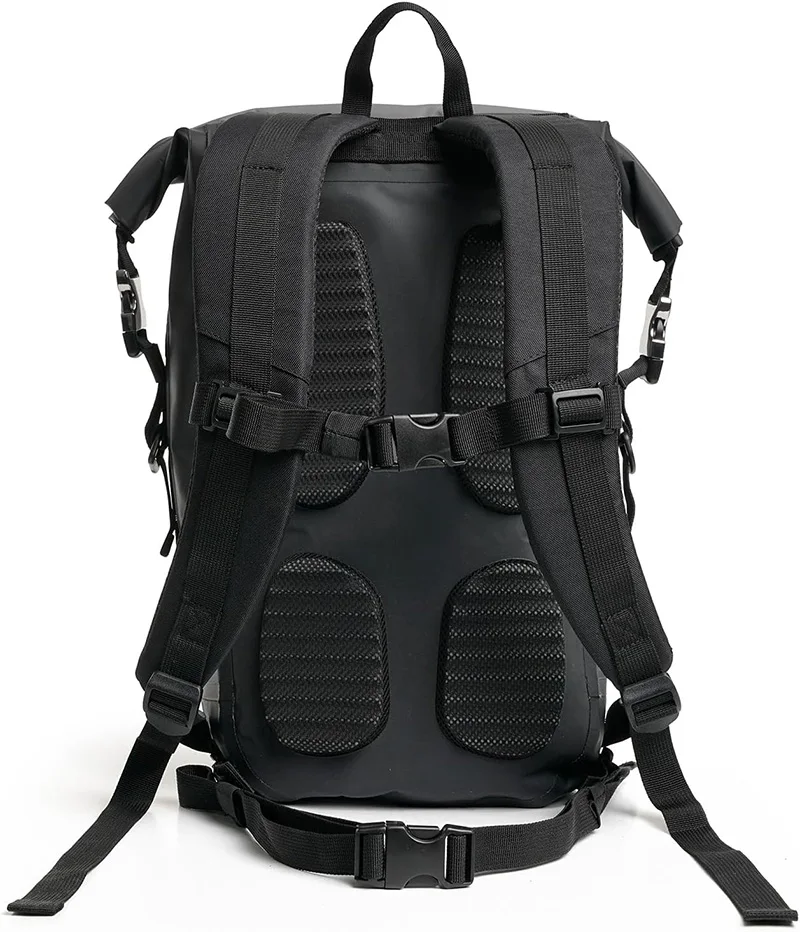30L Rolltop Backpack - 100% Waterproof Motorcycle Backpack