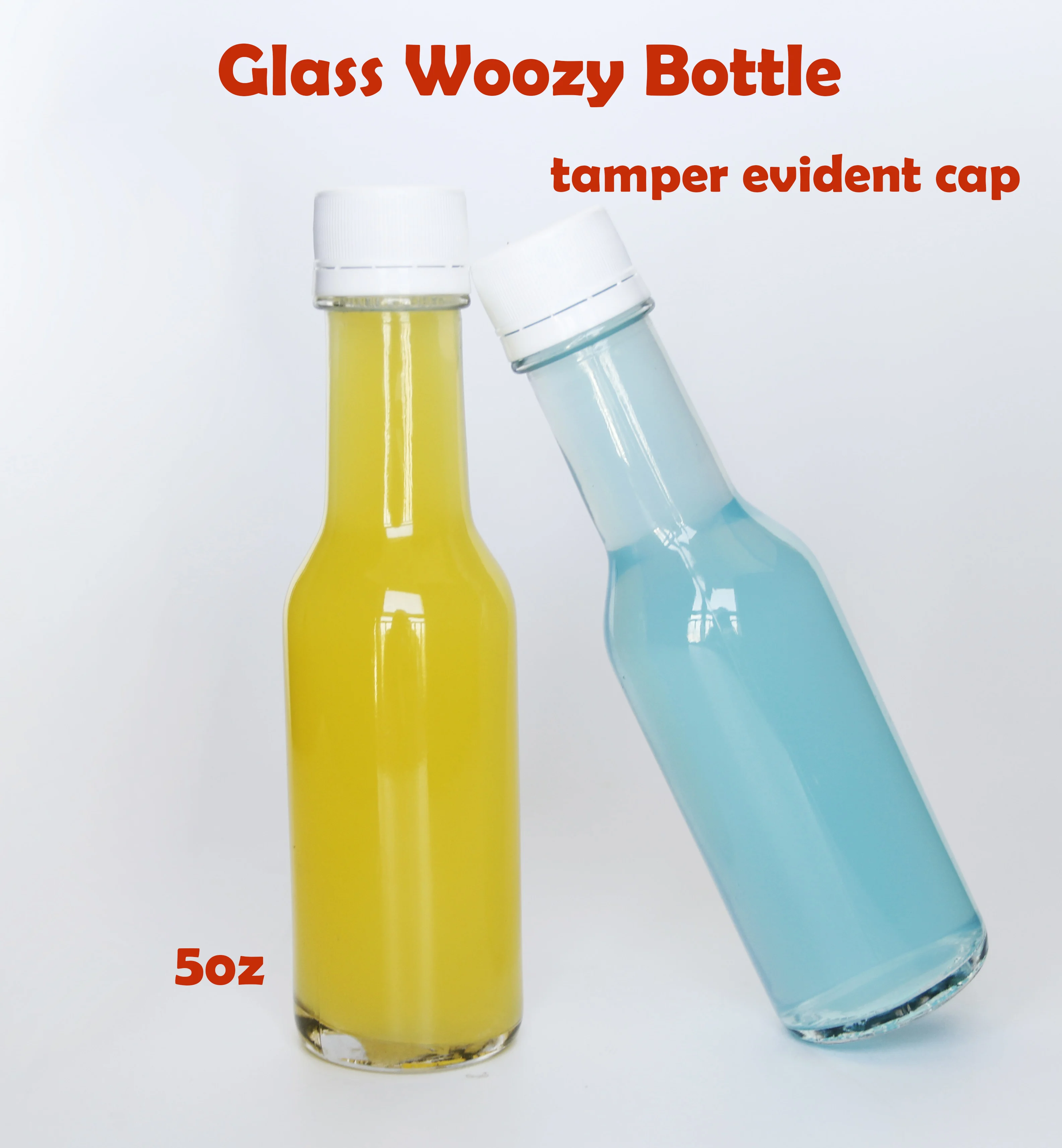 Vanjoin Botellas De Vidrio Woozy Para Salsa Picante Hot Sauce Glass ...