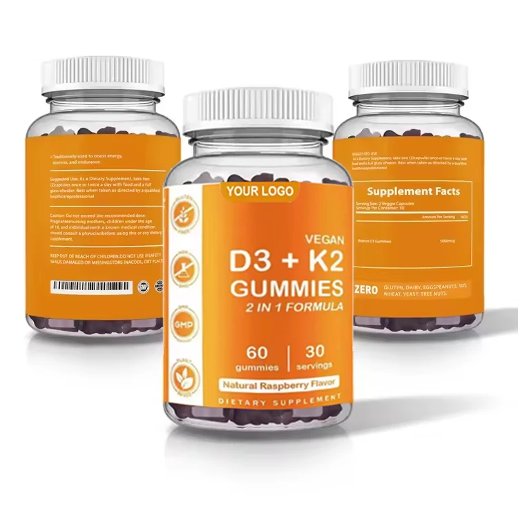 Vitamin D3 K2 Softgels - Enhance Bone Health & Immunity