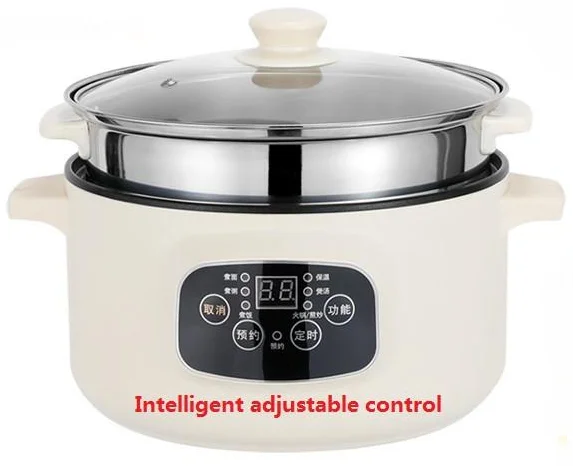 Electric Cooker Multifunctional Electric Skillets Double-layer Steamer ...