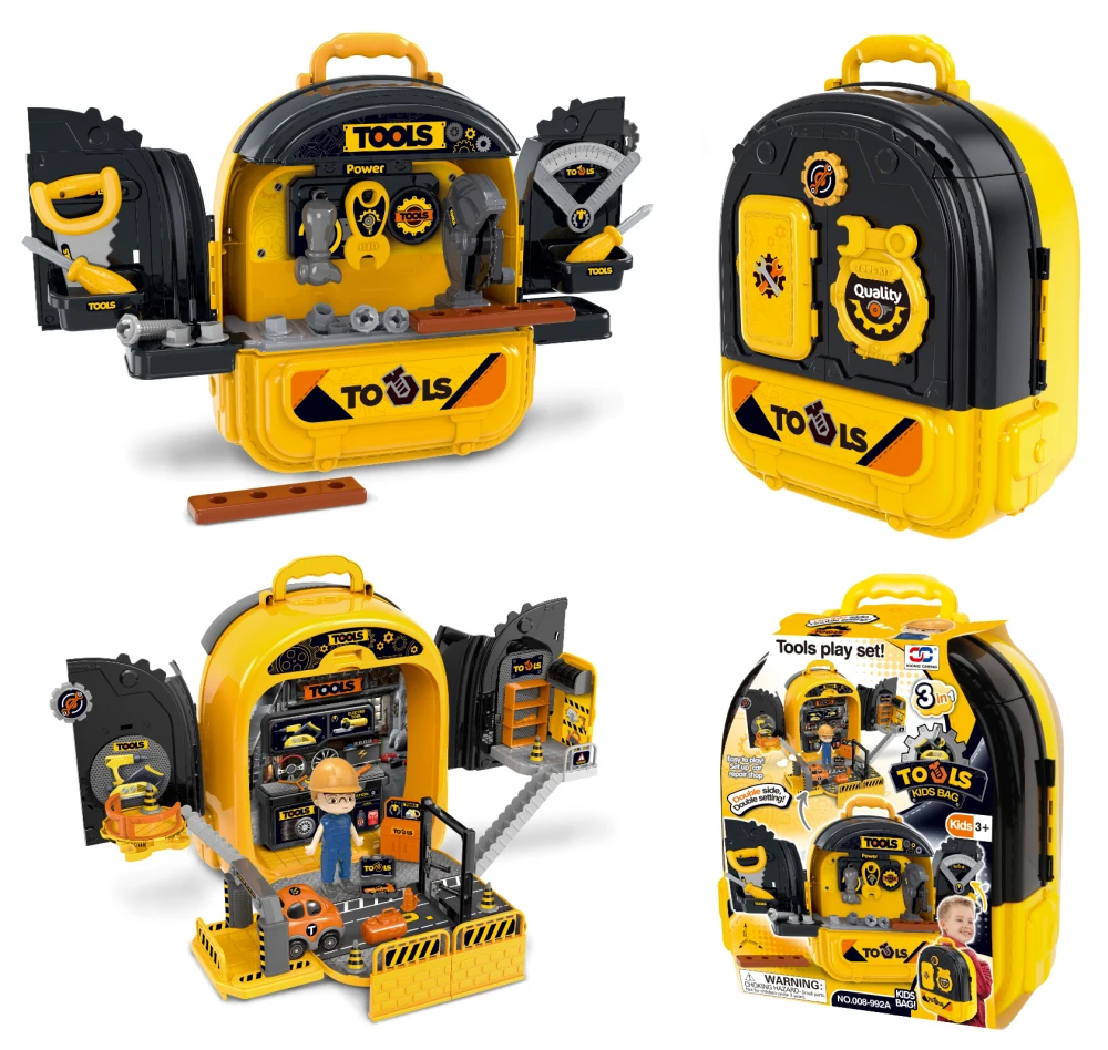 3 in 1 Kids Educational Tool Kit - Little Engineer Toys