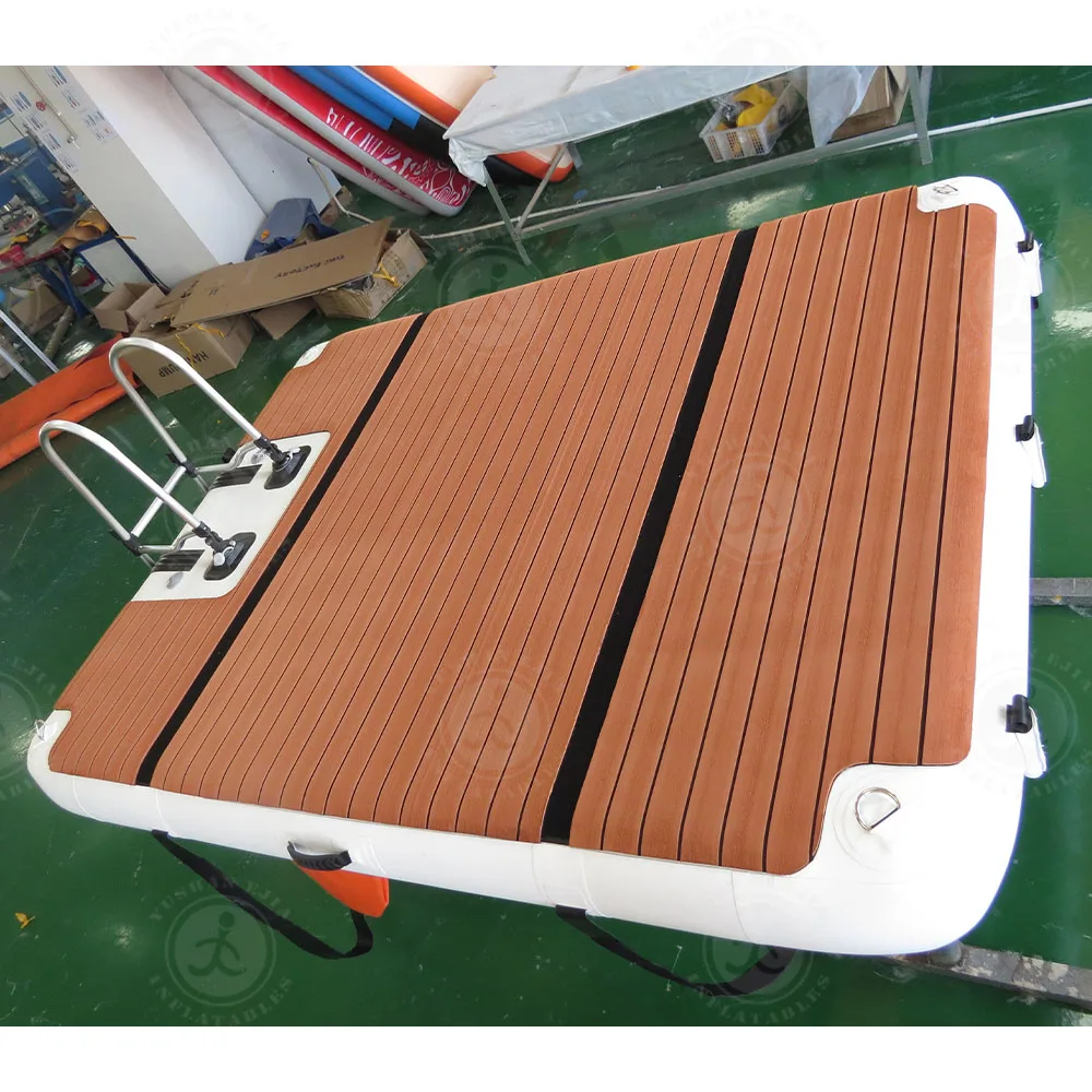 Customizable Pvc Floating Platform Inflatable Jet Ski Floating Dock ...