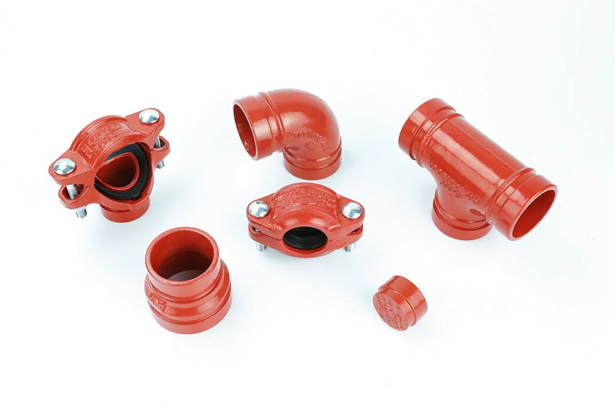 Fire Fighting Pipe Fitting 1-12" Customized Pipe Fitting Tees And ...