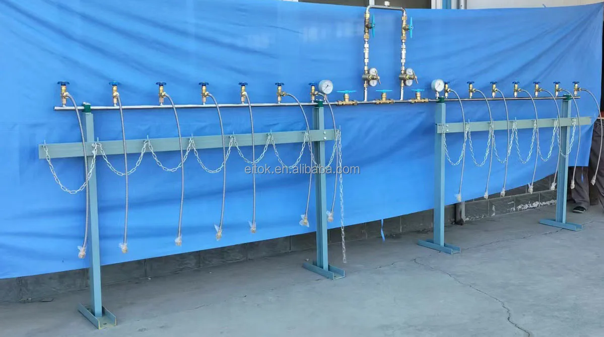 China Brass CO2 Acetylene Propane Oxygen LPG Medical Gas Manifold