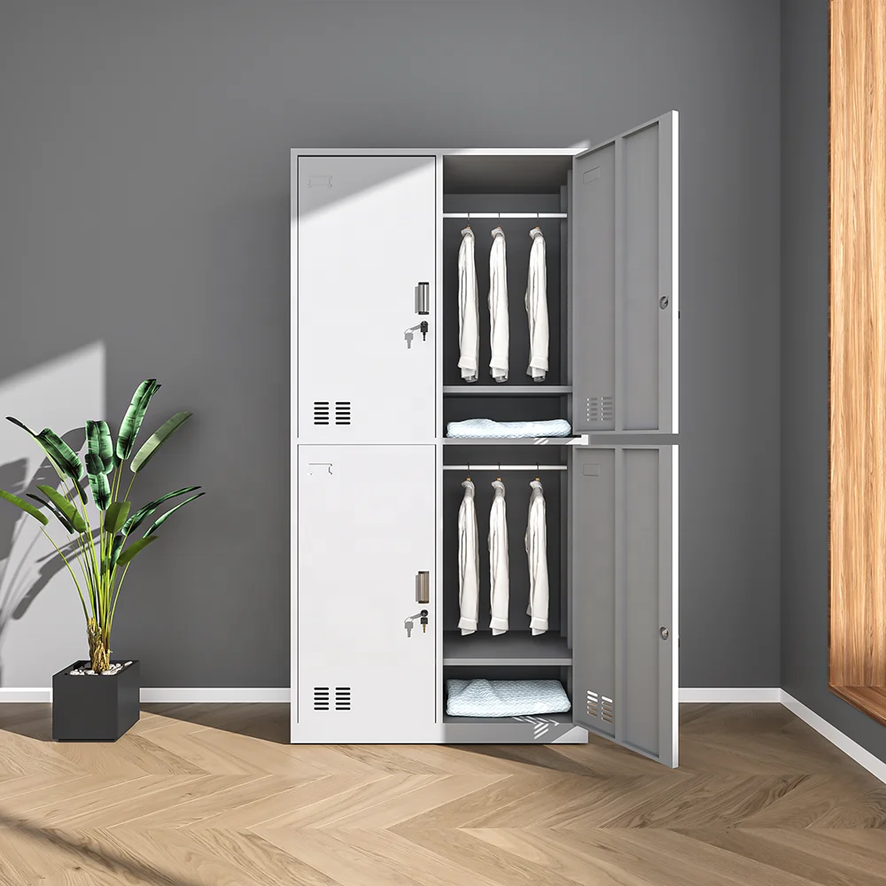 Metal Wardrobe Used Steel Wardrobes Metal Storage Wardrobe Clothes ...