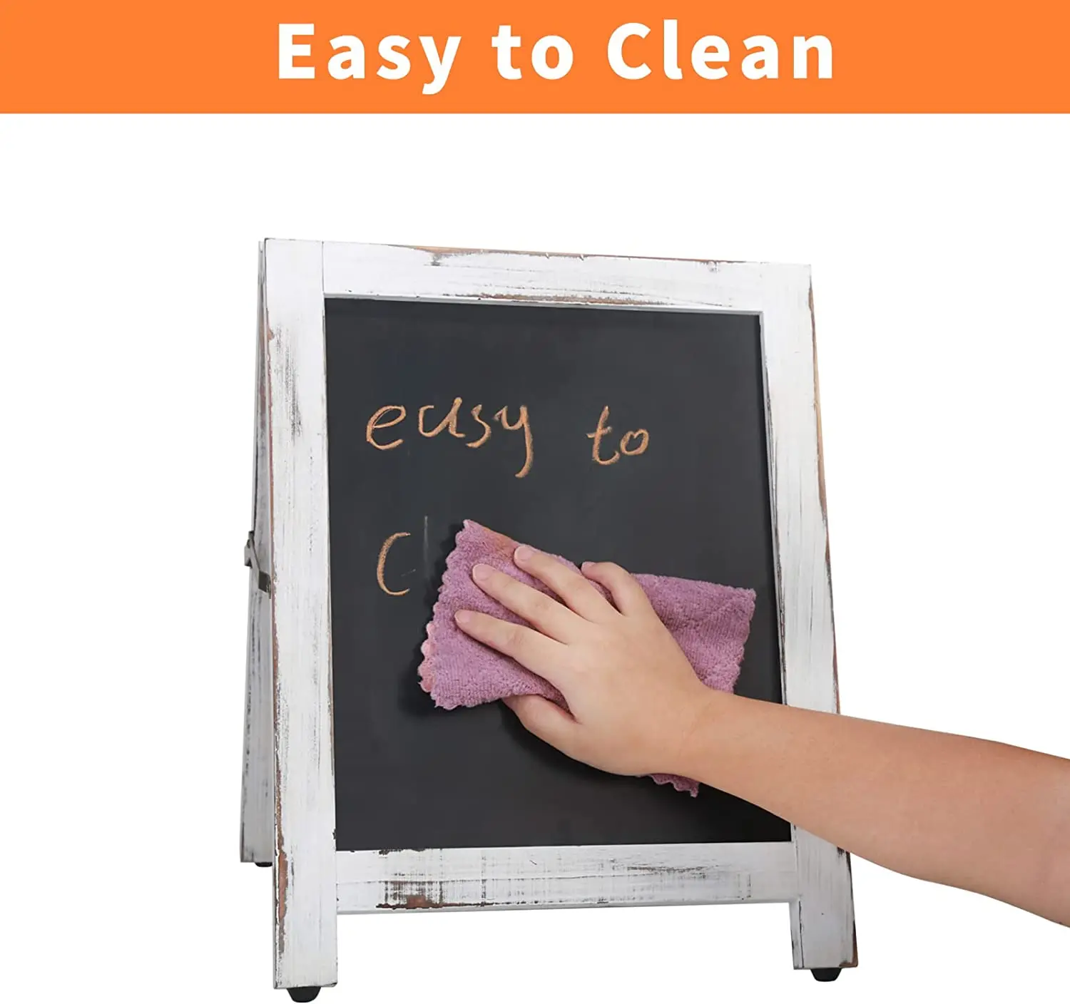 Rustic Freestanding Magnetic A-frame Small Chalkboard Sign Sandwich ...