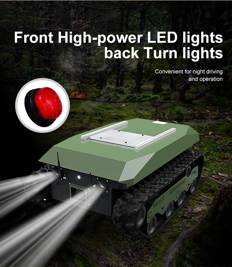 700kg Payload TinS-17 Crawler Robot Base Tracked Robot Chassis Electric ...