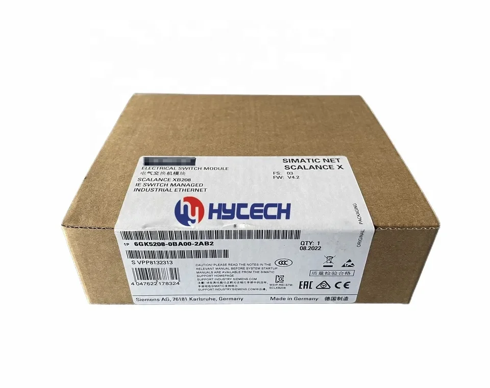 Siemens Scalance Xb208 Managed Layer 2 Ie Electrical Switch 8x 10/100 ...