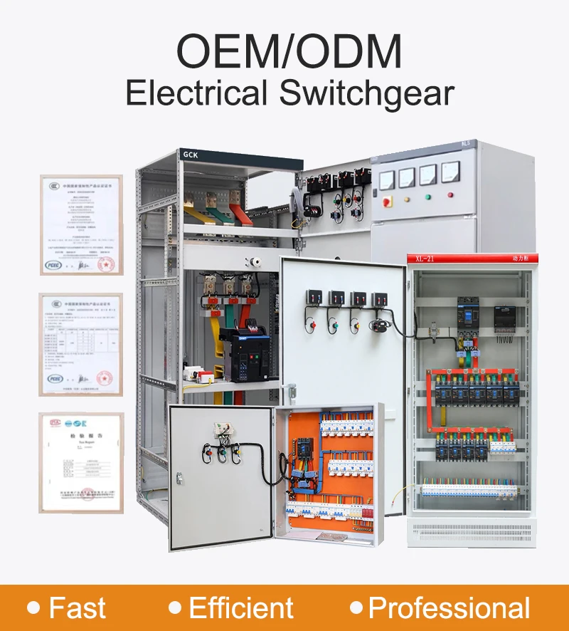 Control Panel 220v 380v 0.75~75kw Inverter Enclosure Plc Electrical ...