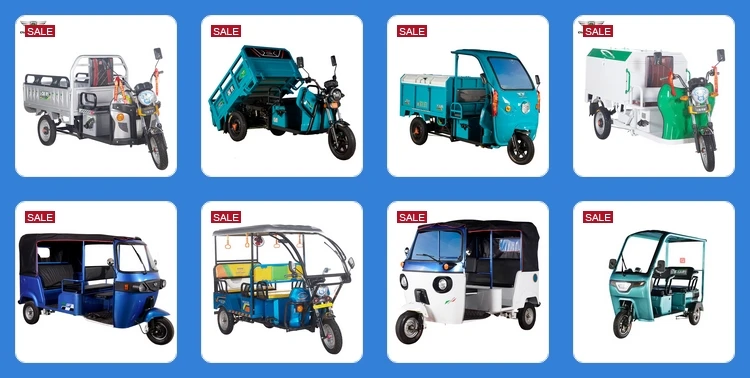 Three Wheel Electric Loader - Efficient Cargo Scooter