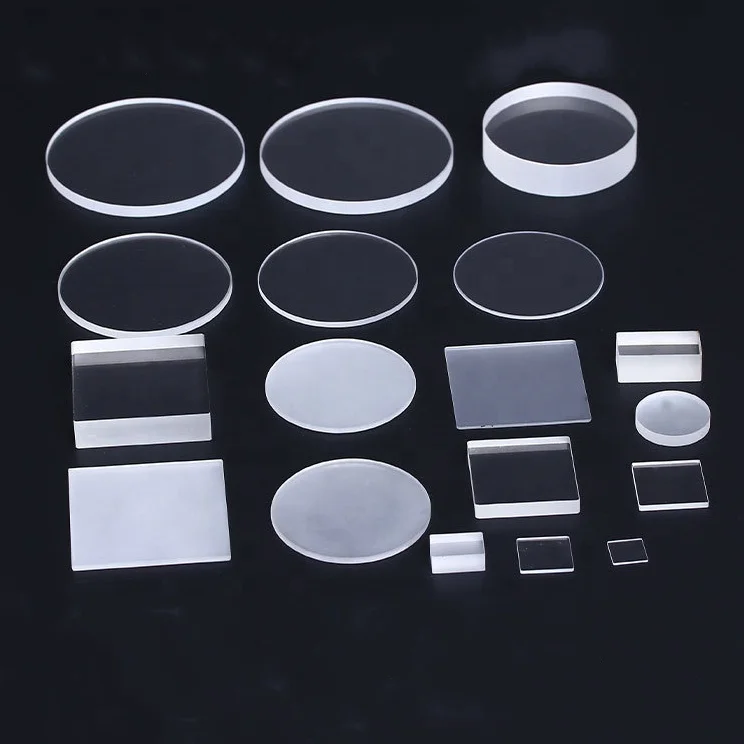 Transparent Uv Frosted Round Square Quartz Glass With Profiled Window ...